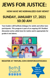 Jews for Justice - Beth Shalom